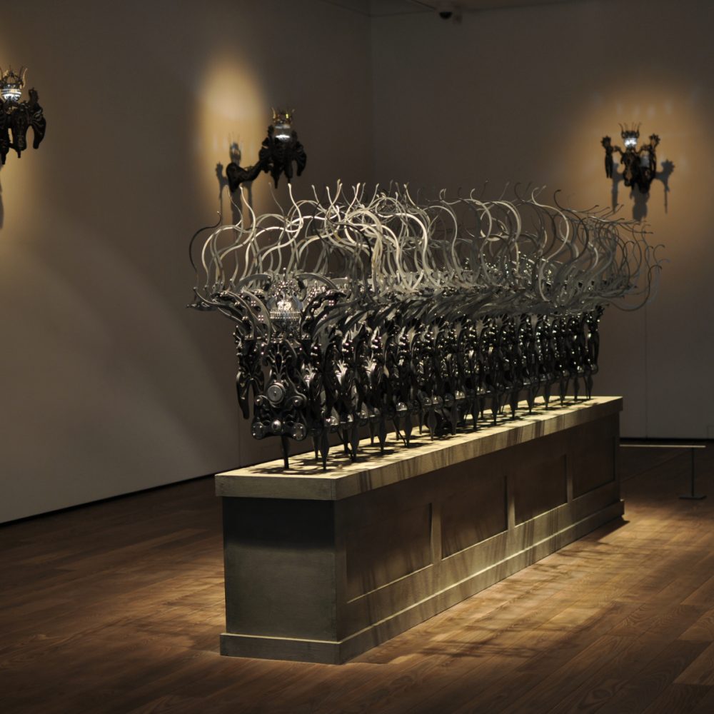 Temptation of the Dancing Mask_ Dark Eating Machine (S) - ARTJAWS.COM
